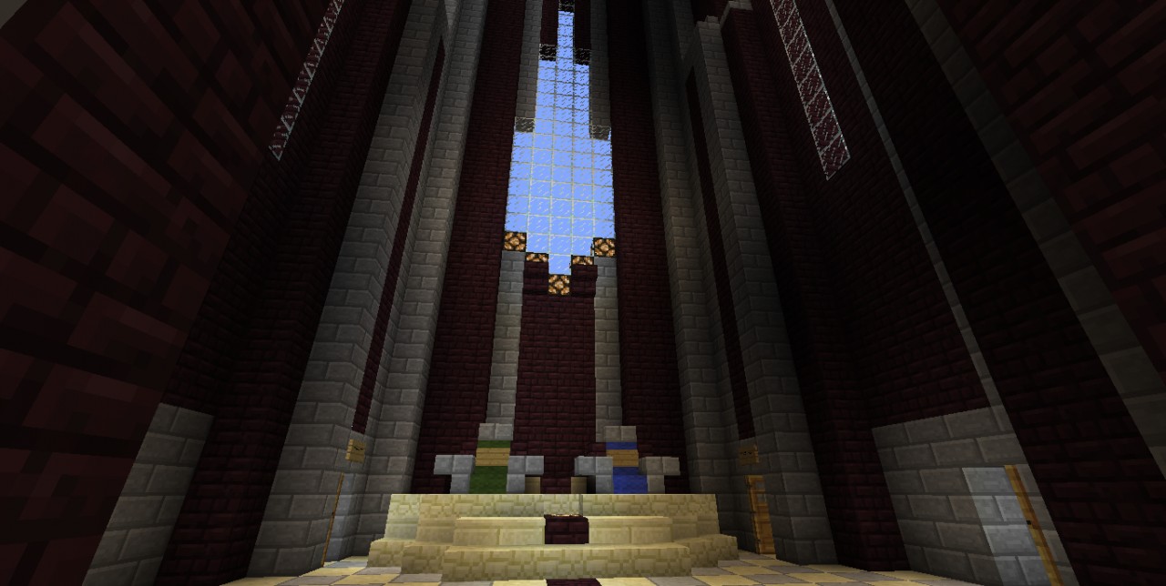 Fireball Citadel (Fireball City PVP Map) Minecraft Map