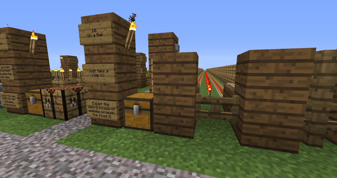 Achievements for all! Minecraft Map