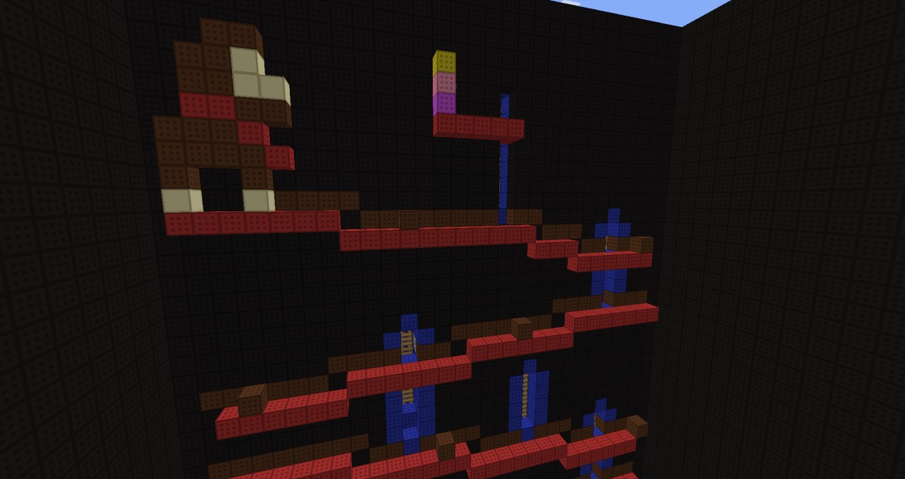 Minecraft Donkey Kong Arcade Minecraft Map