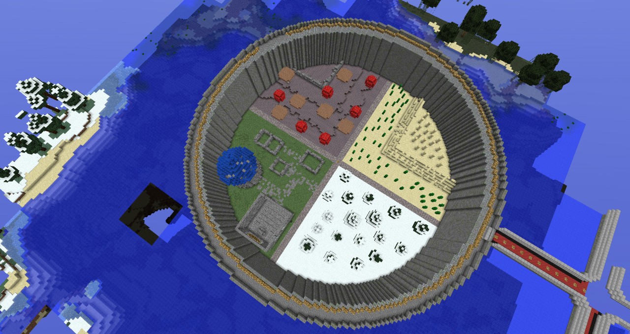 mob arena 2.0 Minecraft Map