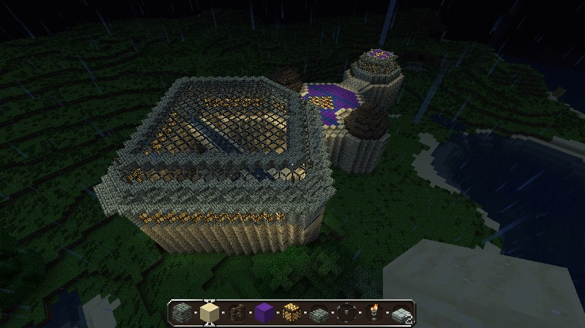 sandstone building Minecraft Map