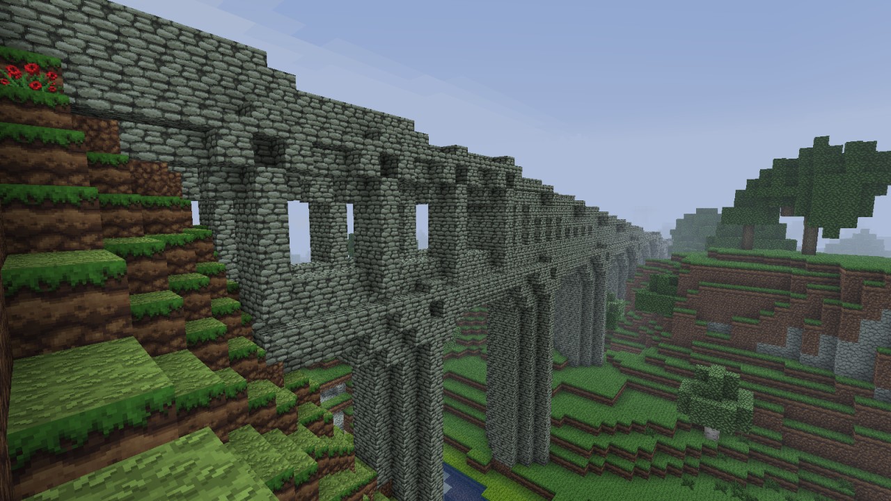 Roman Aqueduct Minecraft Map