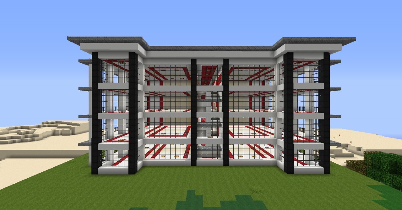 Medium Sized Hotel - 16 rooms [16x16] Minecraft Map