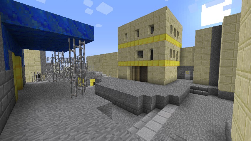 Halo 3: The Pit (PvP) Minecraft Map