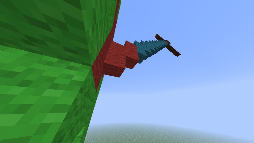 Creeper's eye Minecraft Map