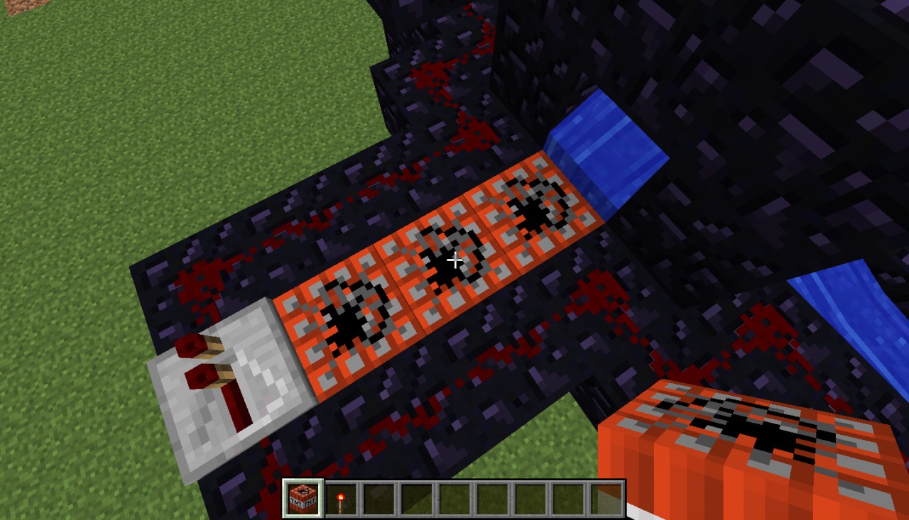 Vertical Cannon/TnT Launcher Minecraft Map