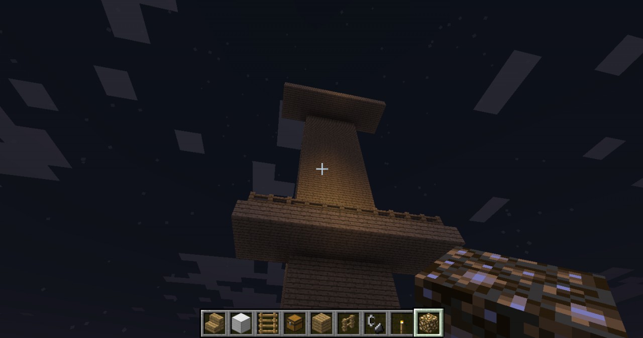 A tall tower Minecraft Map