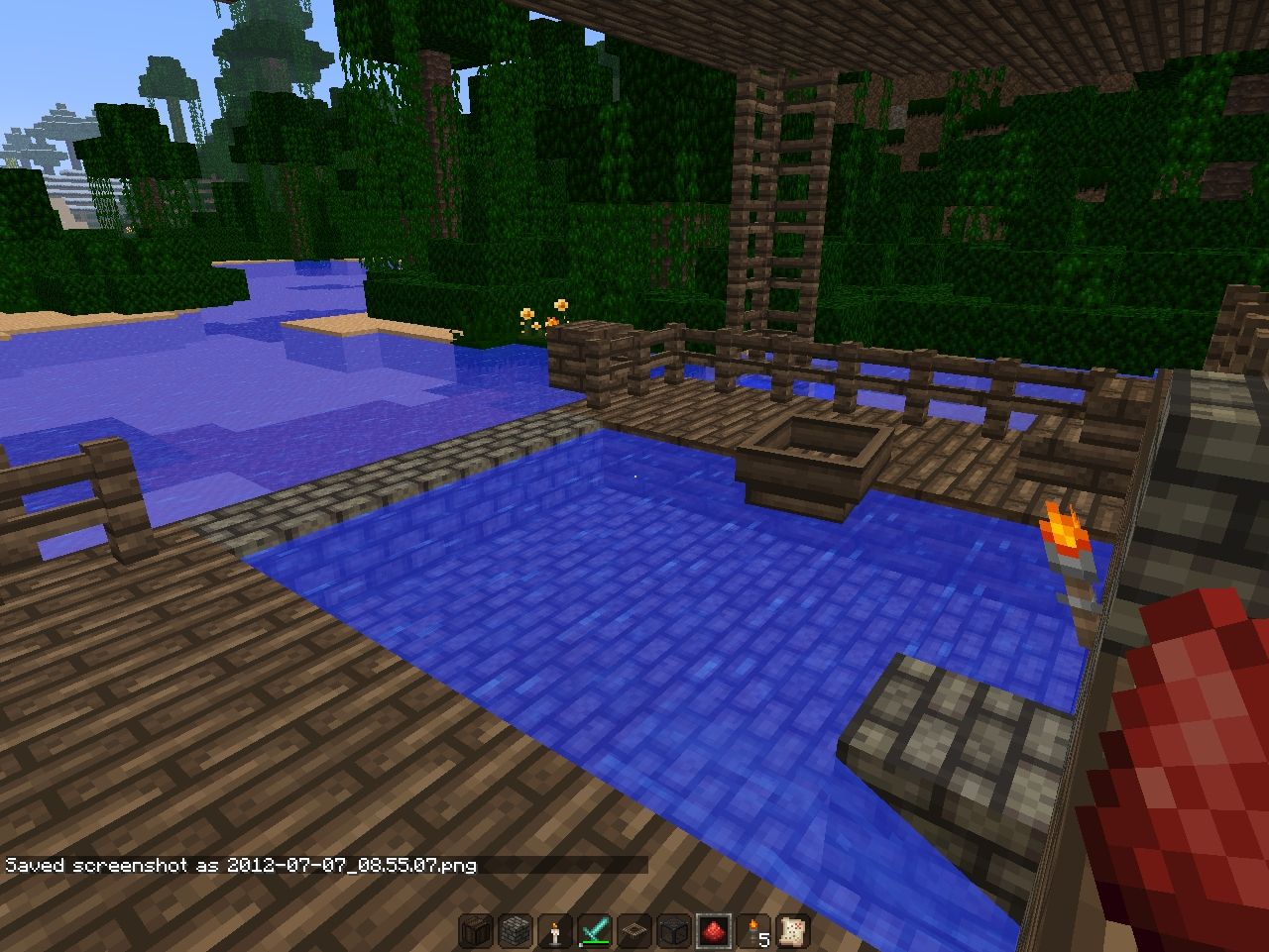 Waterfront House Minecraft Map