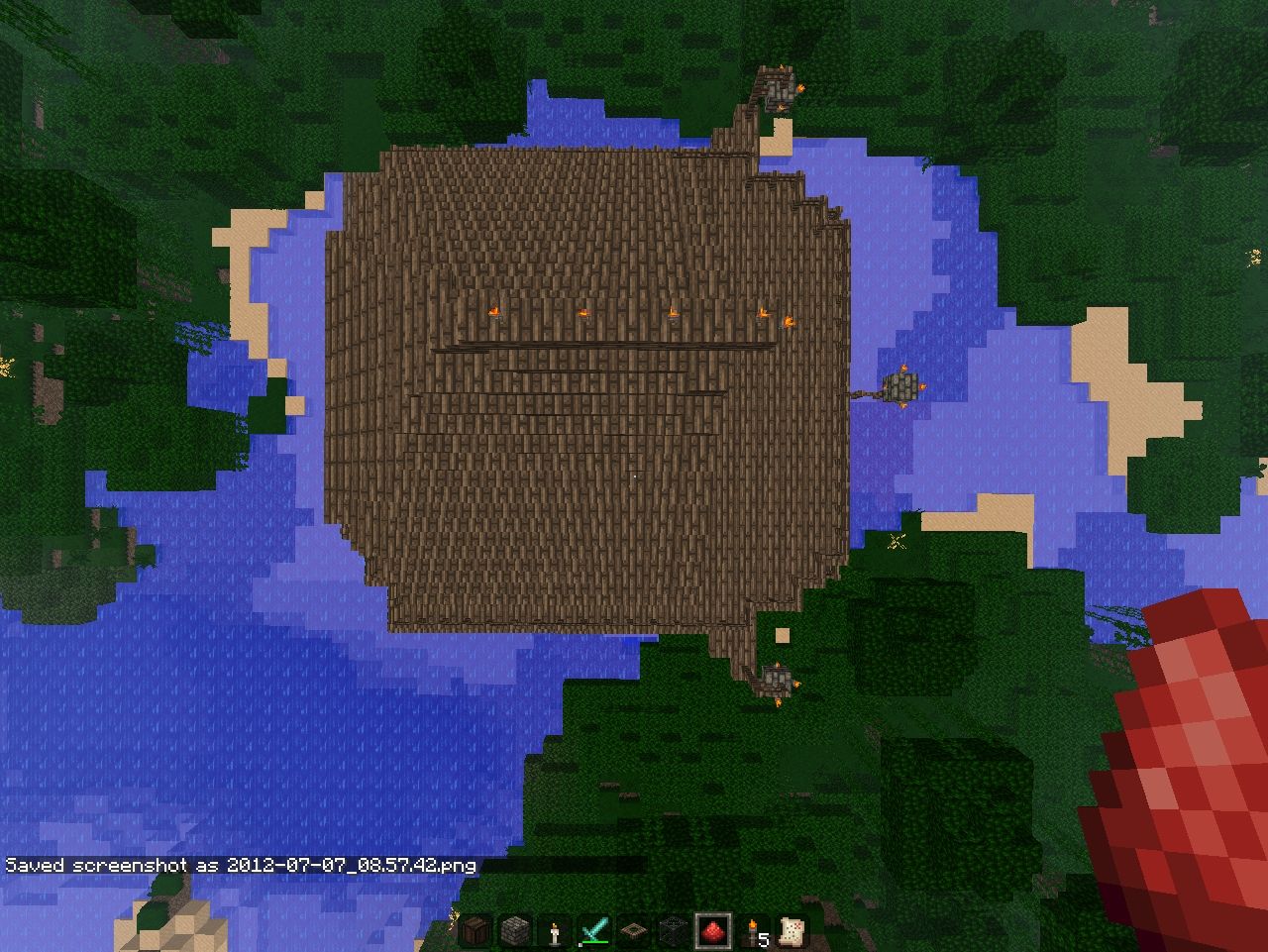 Waterfront House Minecraft Map