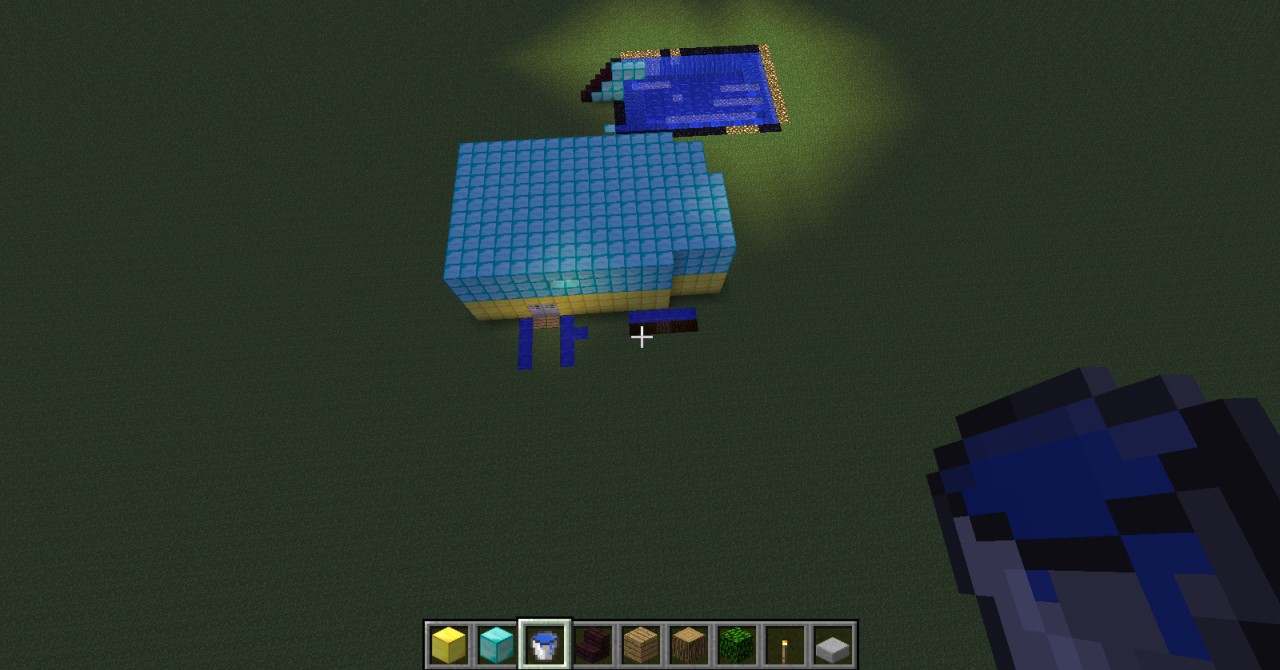 gold and diamond house Minecraft Map