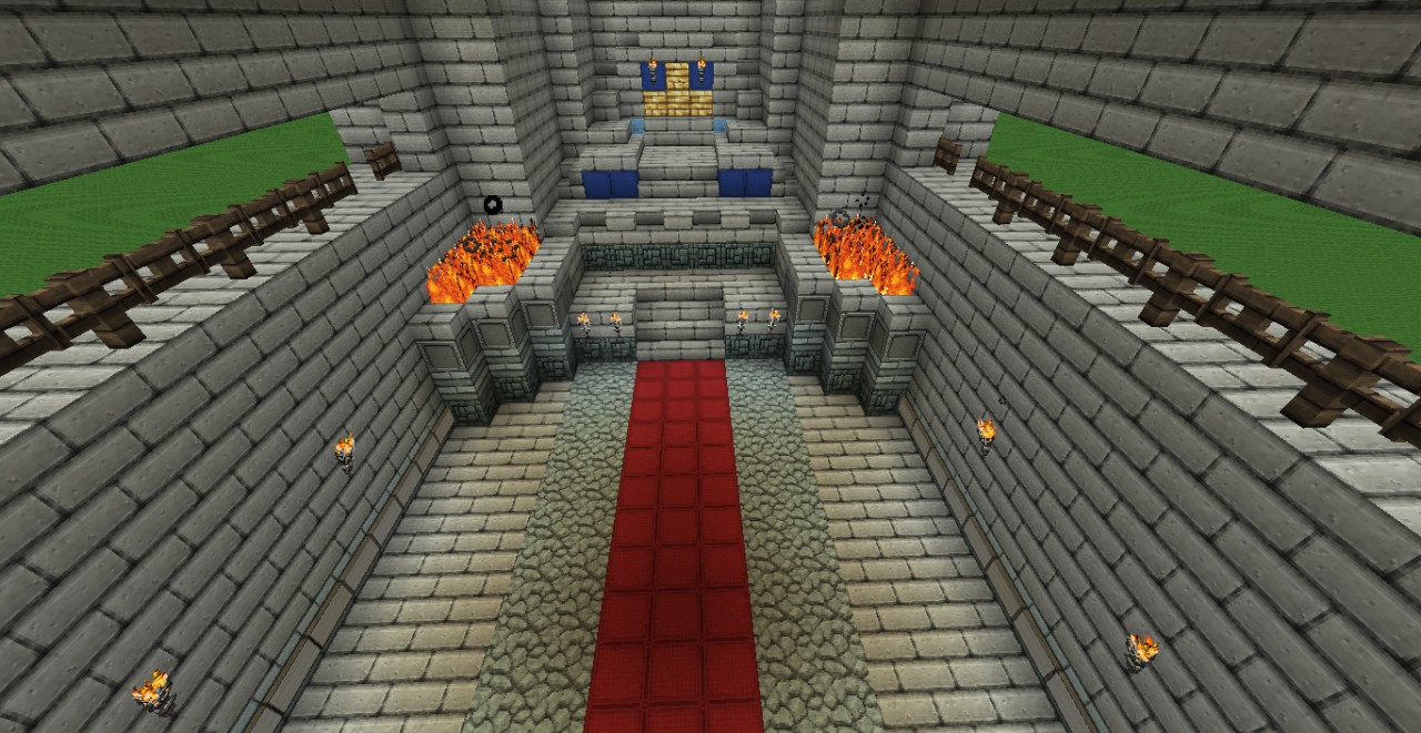 Castle Wars Game, Castle A Minecraft Map
