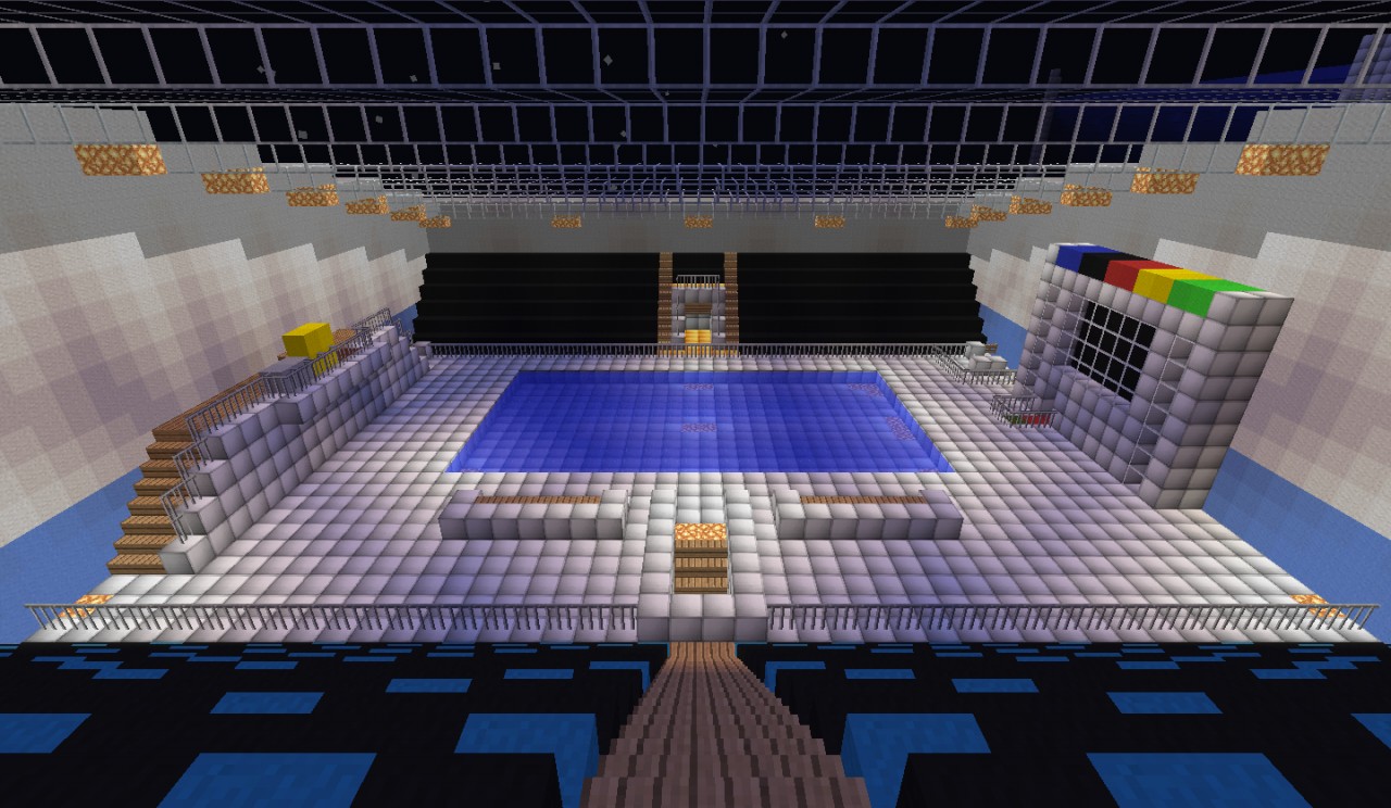 London 2012 Olympic Water Polo Arena Minecraft Map