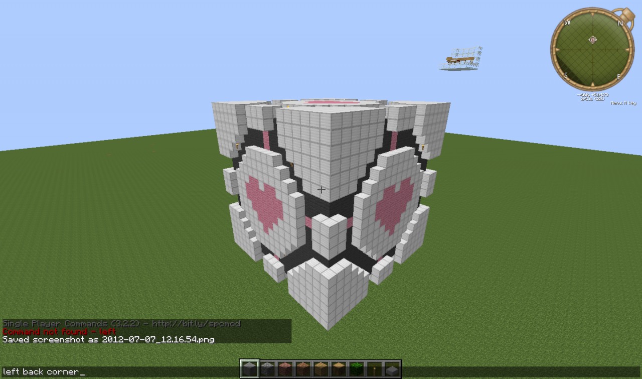 Companion Cube! Minecraft Map