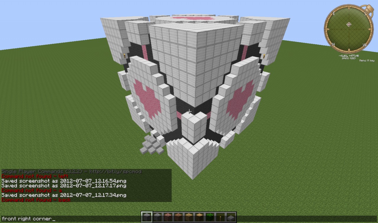 Companion Cube! Minecraft Map