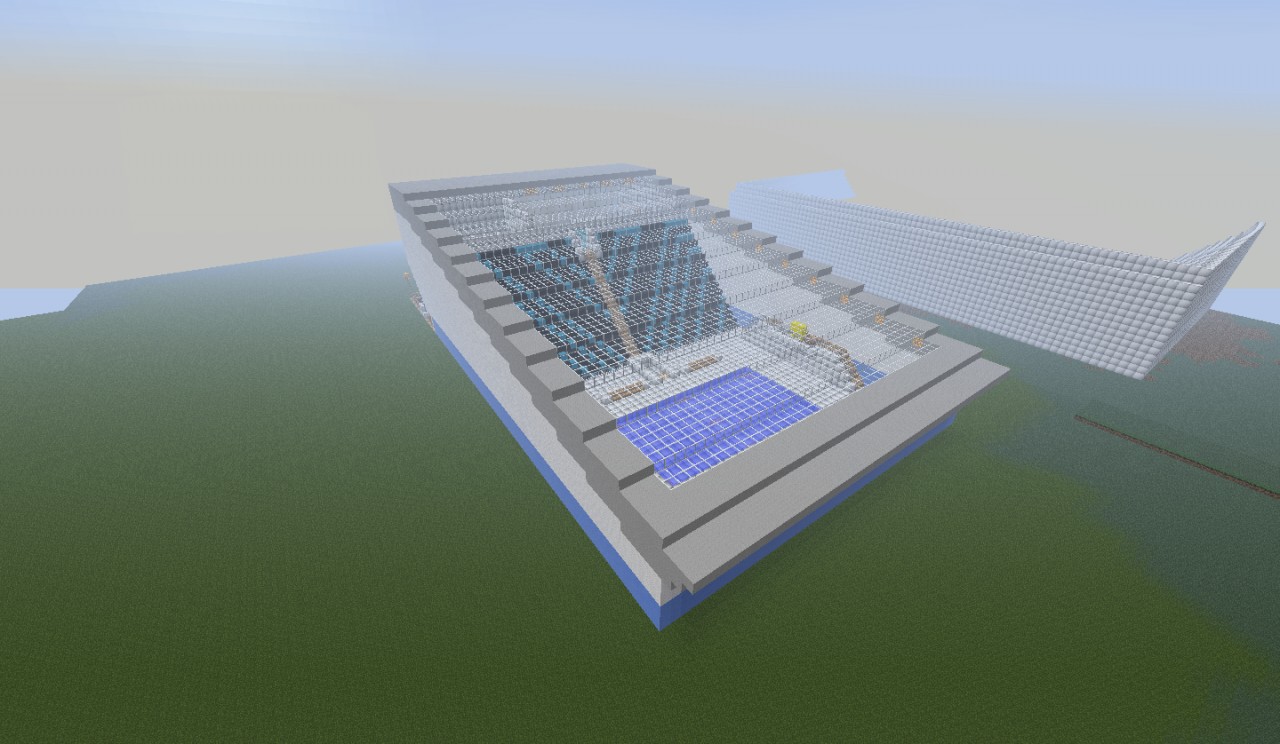 London 2012 Olympic Water Polo Arena Minecraft Map