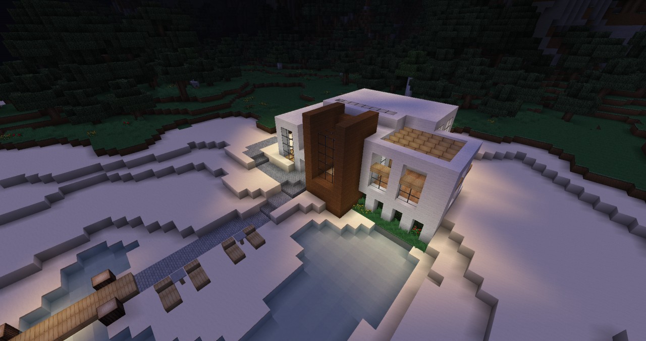 Modern Estate #1 Minecraft Map