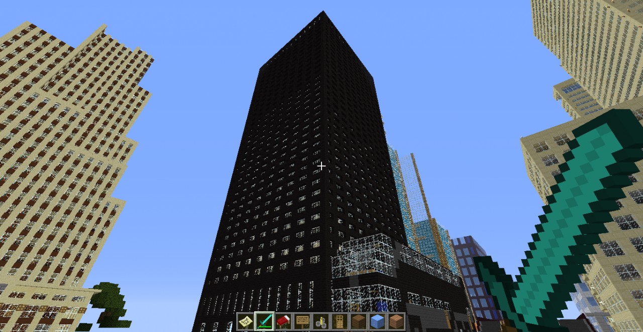 Union Carbide Building Minecraft Map