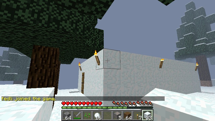 Awesome Snow Survival! Minecraft Map