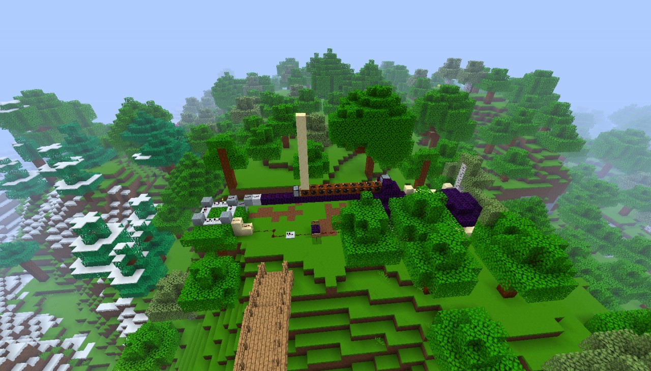 Redstone Semi-Automatic Miner Minecraft Map