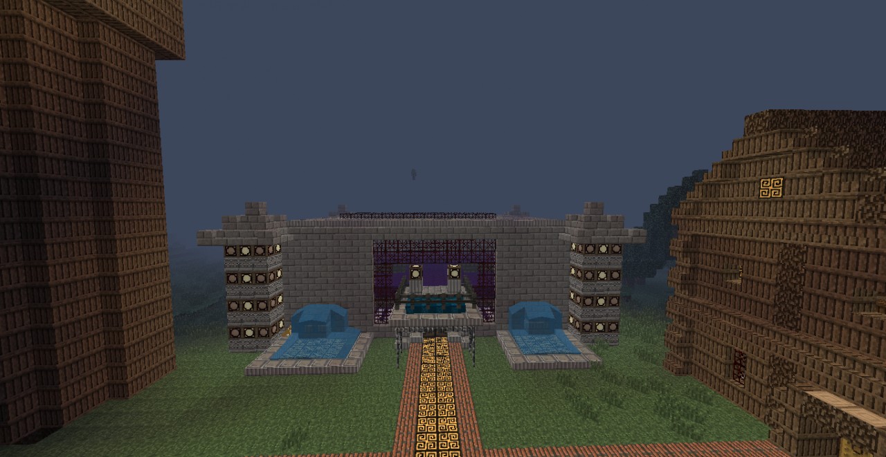 My screen shots for creative Minecraft Map