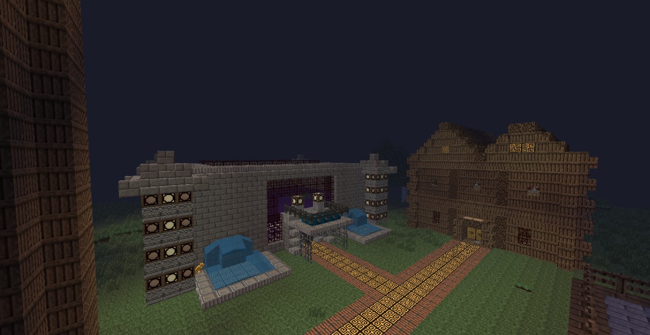 My screen shots for creative Minecraft Map