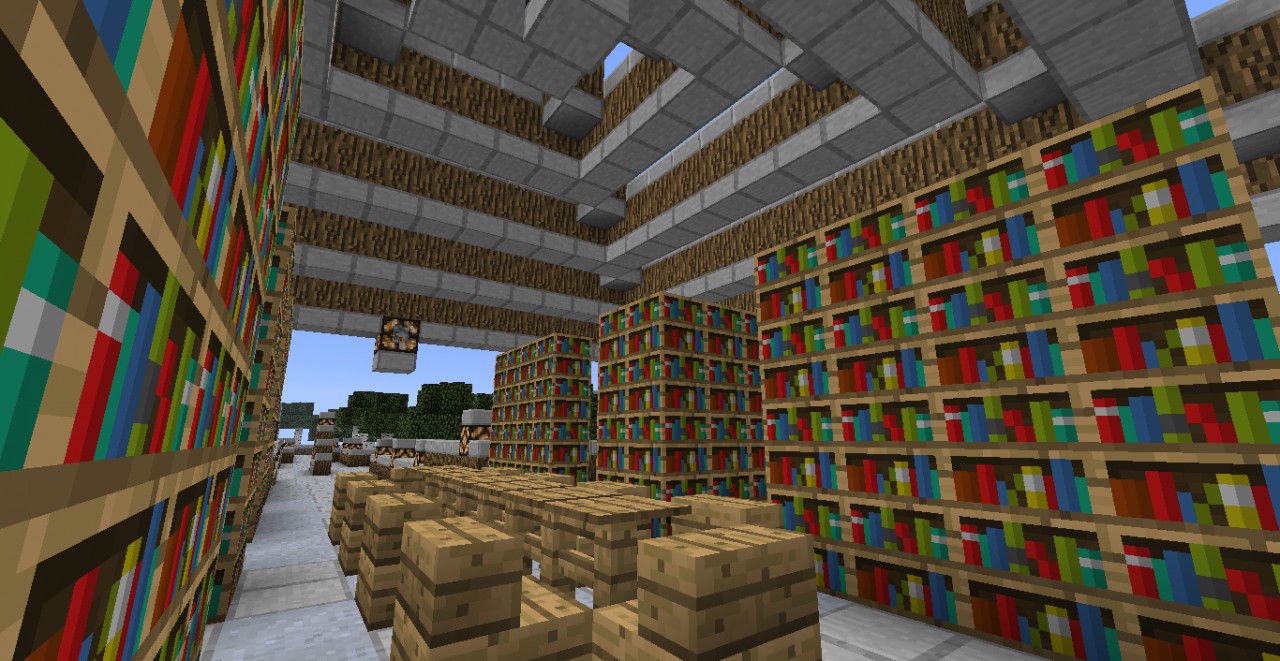 Modern Design Server Spawn Minecraft Map