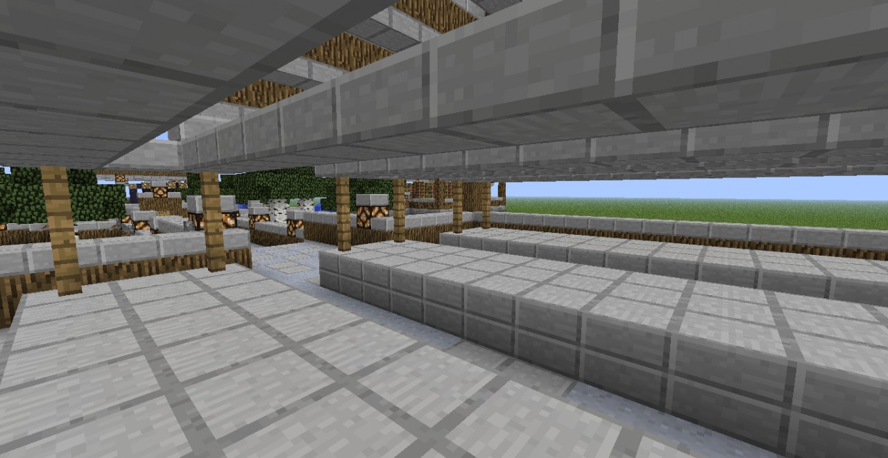 Modern Design Server Spawn Minecraft Map