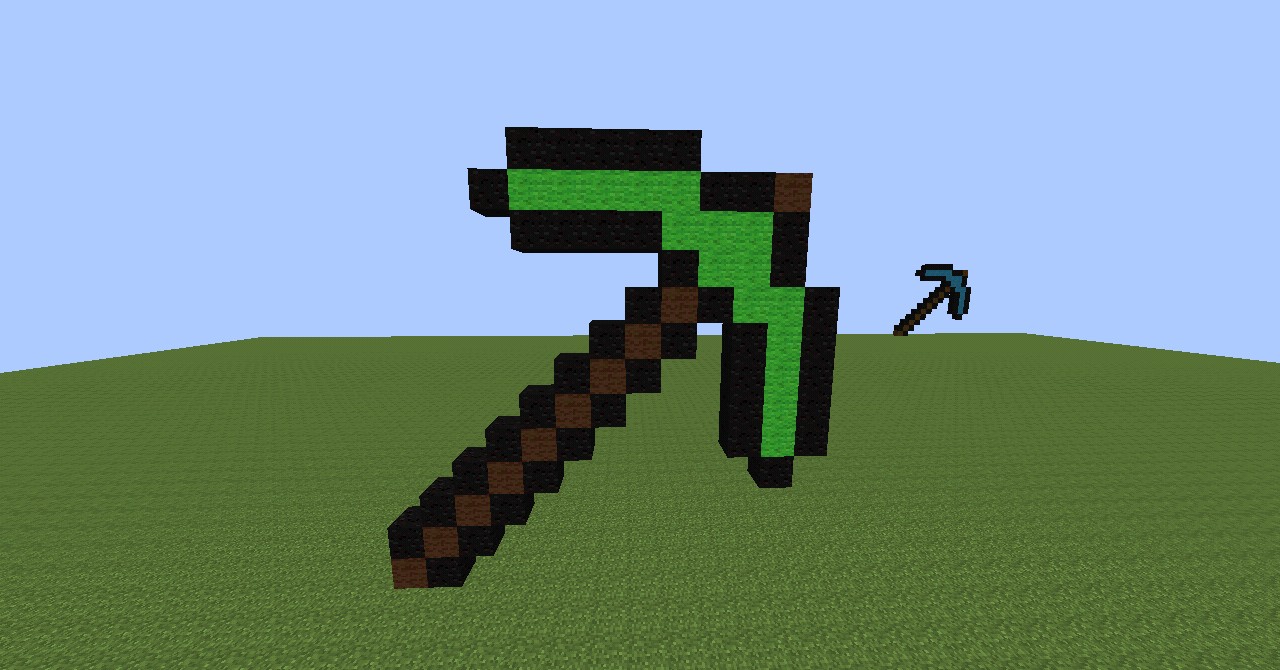 Emrald Pickaxe Minecraft Map