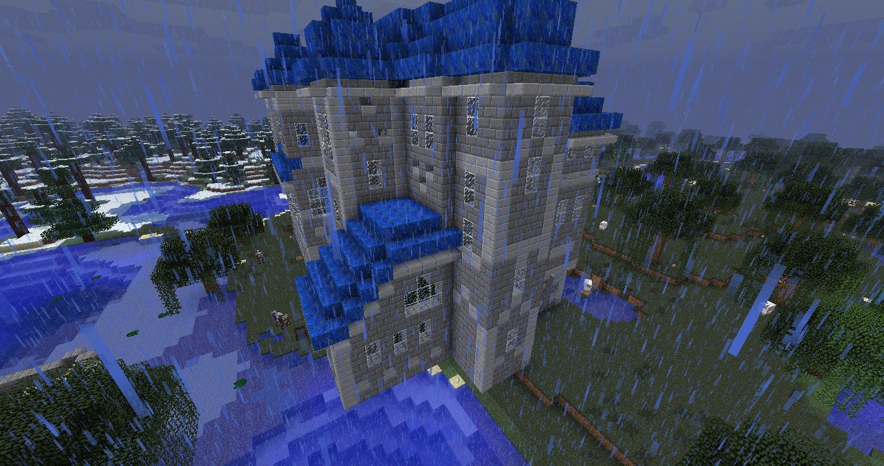 German style castle Minecraft Map