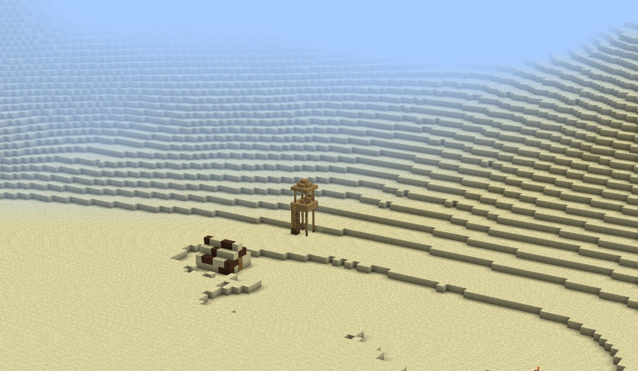 Desert Military Base Reloaded V2 (Cancelled) Minecraft Map