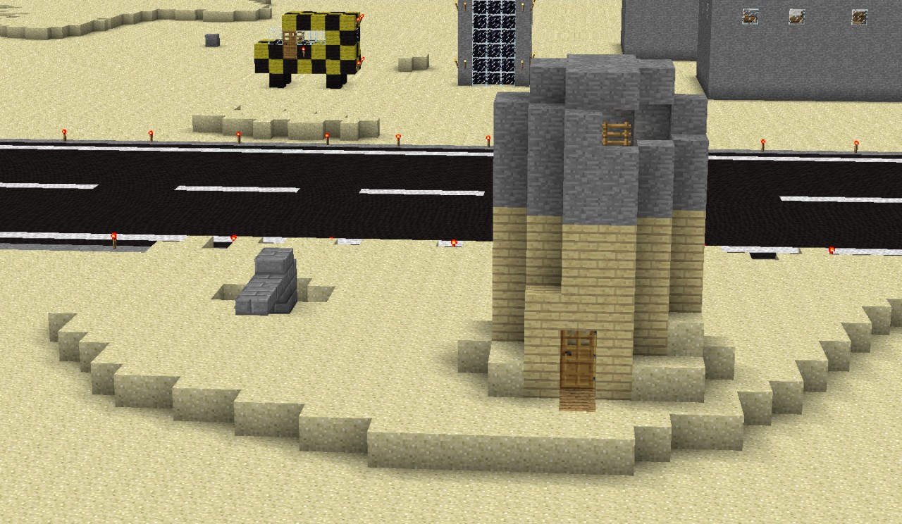 Desert Military Base Reloaded V2 (Cancelled) Minecraft Map