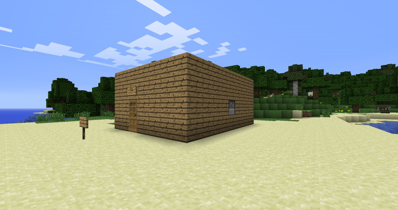 Small Beach House Minecraft Map