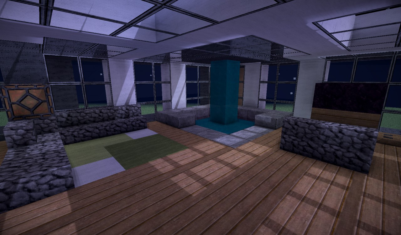 Modern stilted house Minecraft Map