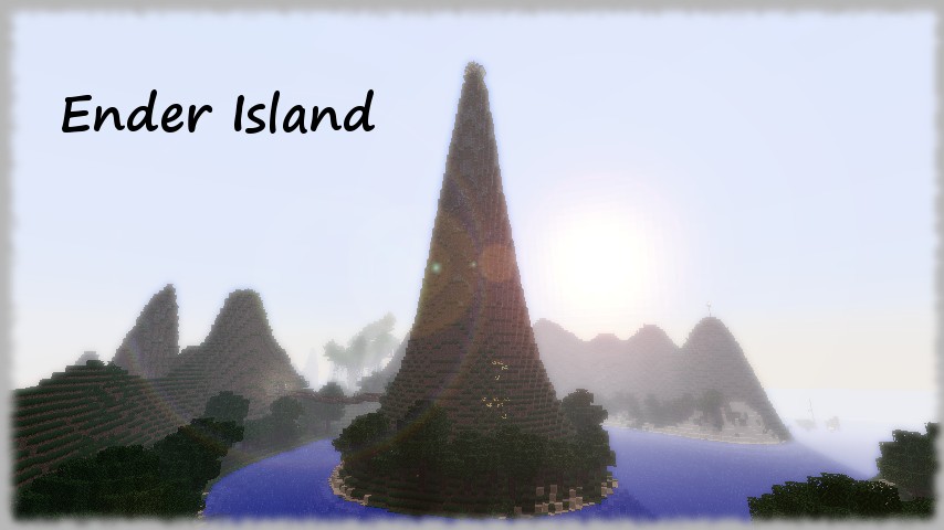 Ender Island (Adventure Map)(Play Now)(Custom Terrain) Minecraft Map