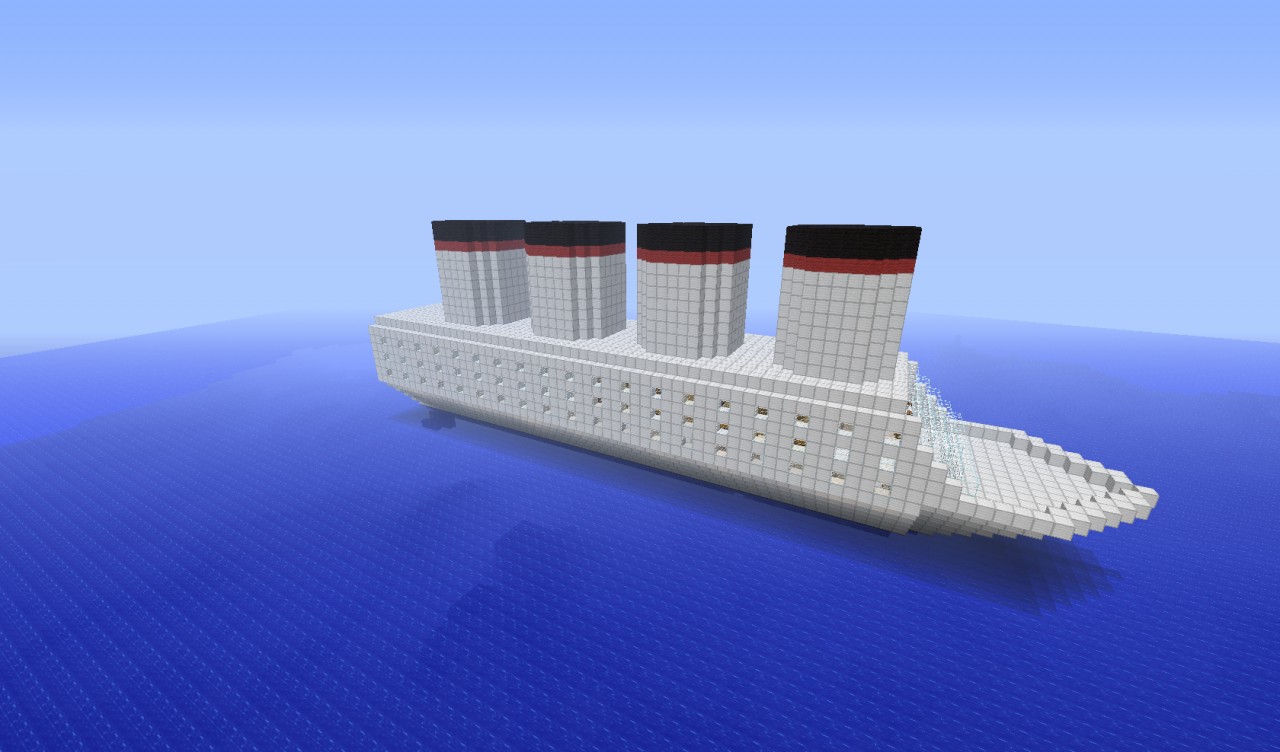 Passenger ship Minecraft Map