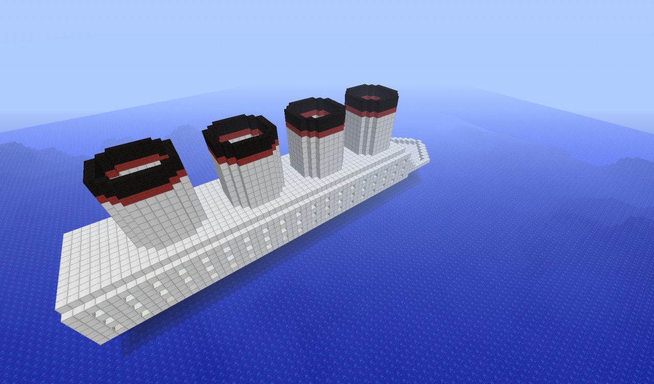 Passenger ship Minecraft Map