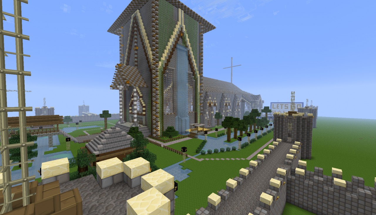 Holy moley Monastery Minecraft Map
