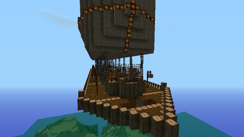 Steampunk Floating City [W.I.P] Minecraft Map