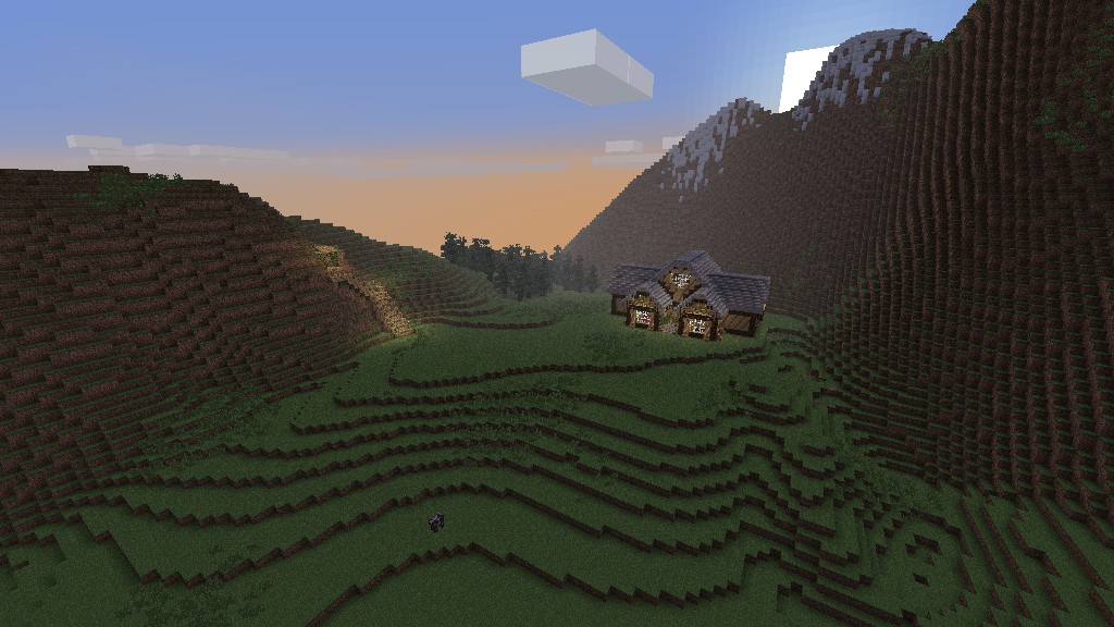 [Custom Terrain] A Little Something Special! Minecraft Map