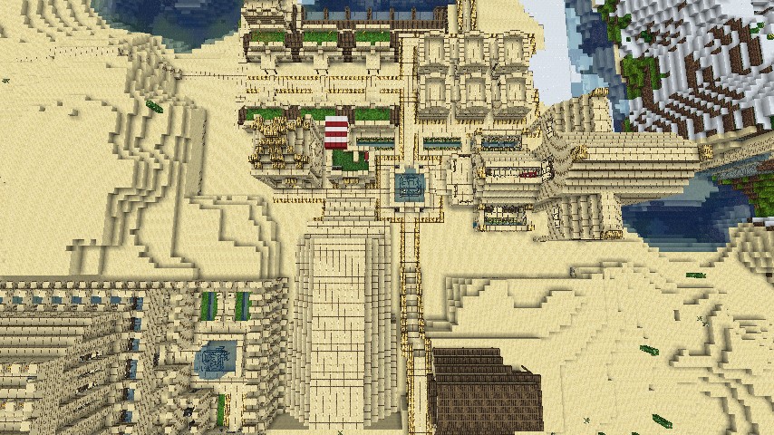 The Epic Adventure World (Golden City Beta 1.0) Minecraft Map