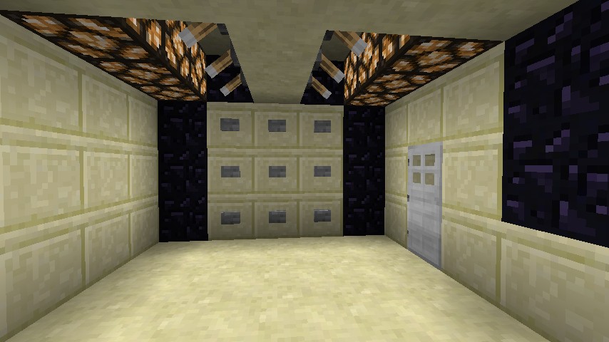 Compact 9 digit Coded lock V2 - Consequence system Minecraft Map