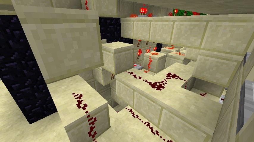 Compact 9 digit Coded lock V2 - Consequence system Minecraft Map