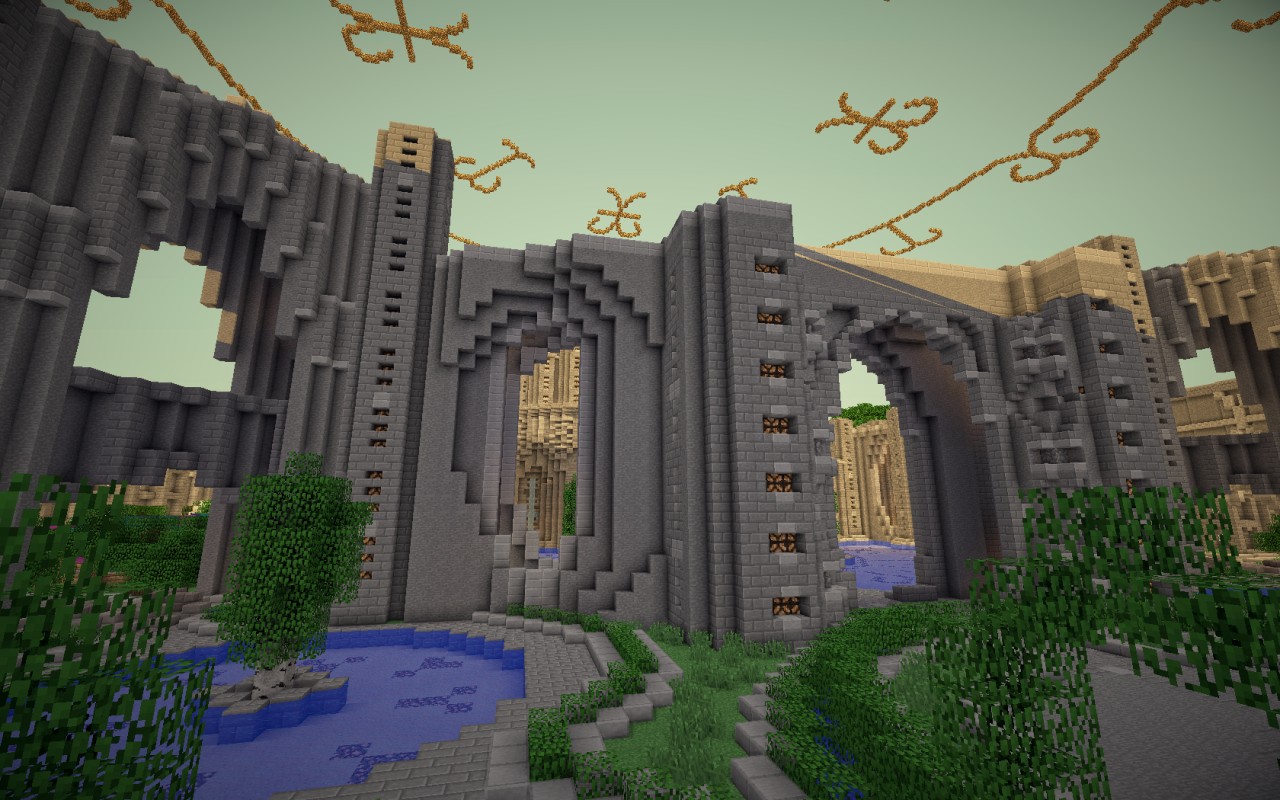 City Of Gods (Now with working world download!!!!) Minecraft Map