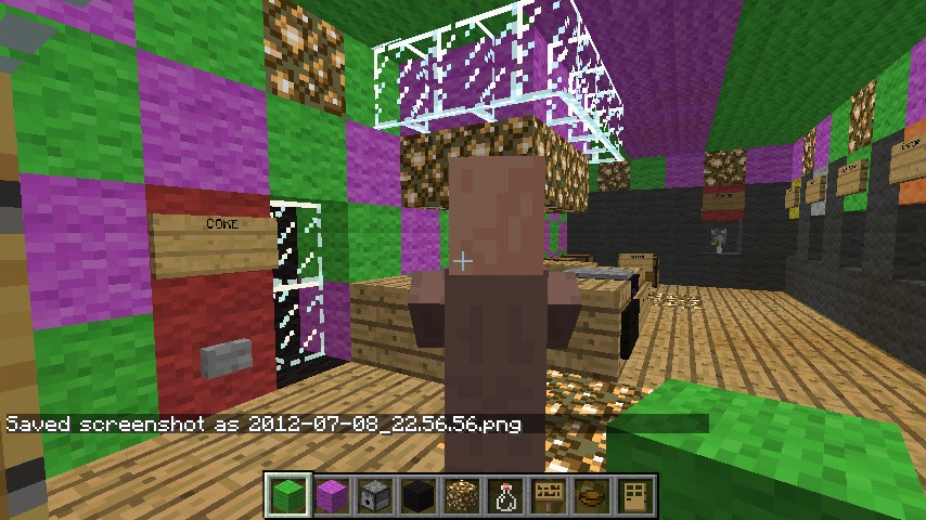 Frozen Yogurt Store Minecraft Map