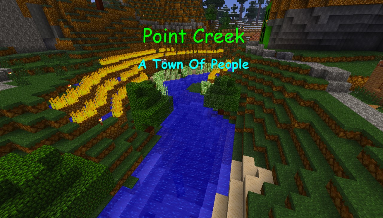 Point Creek Town Minecraft Map