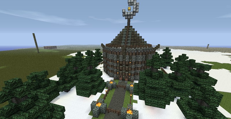 Norse Mead Hall Minecraft Map