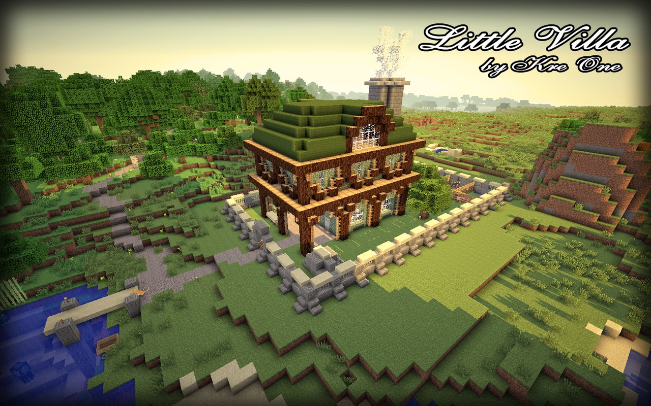 Little villa Minecraft Map