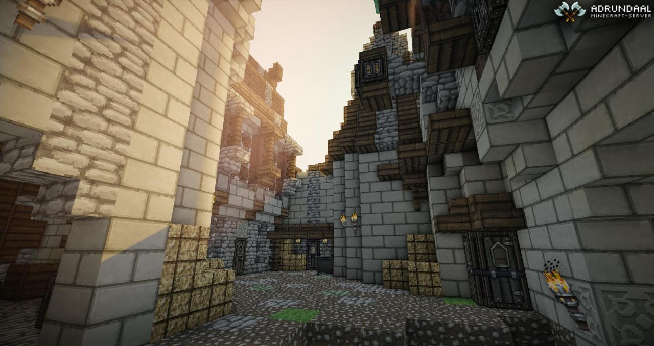 nordic castle Minecraft Map