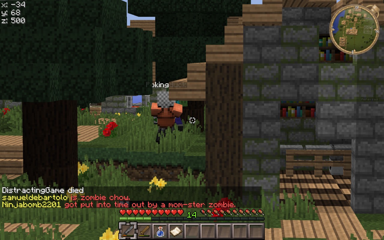 MineZ 16x16 (Changed Bow A Little Bit May Not Be Enough...) Minecraft ...