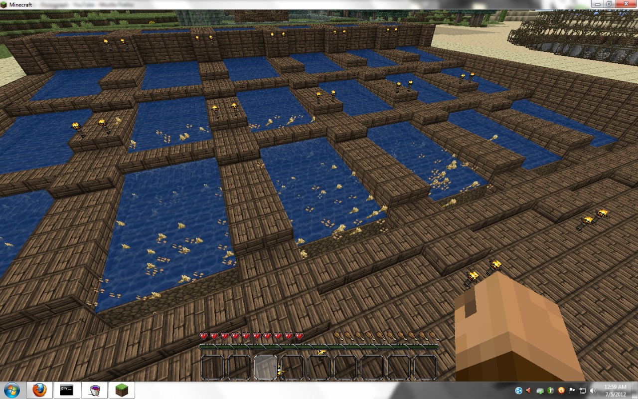 Wheat Farm Minecraft Map